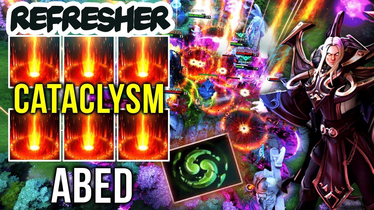 Abed WTF?! EPIC Invoker Show - Cataclysm + Refresher Perfect Combo ...