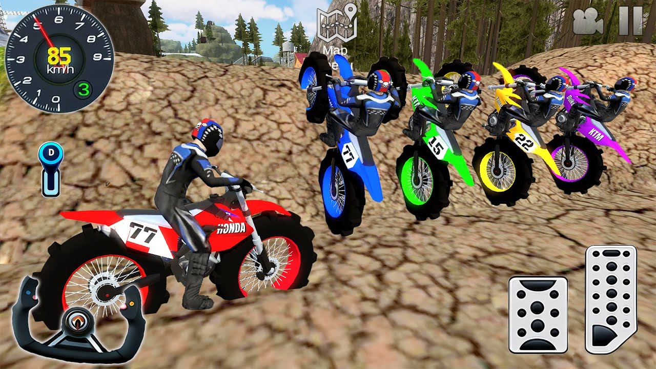 Impossible Dirt Bike Stunts Driving #2 - Extreme Off-Road Motorcycle ...