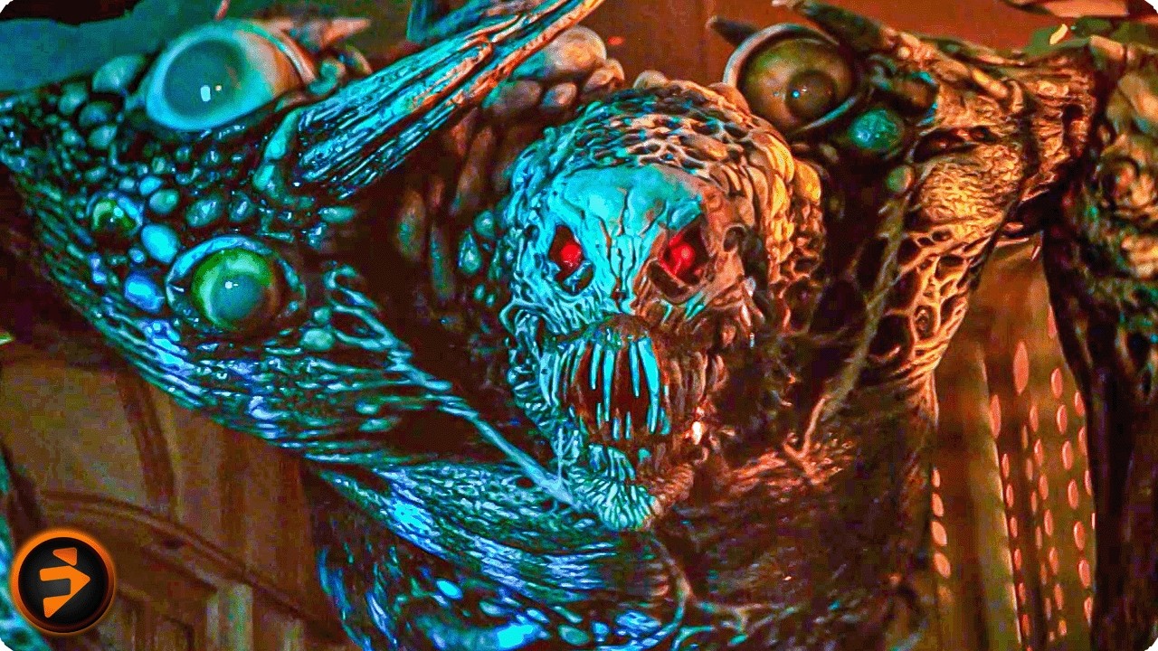 Mutant Monster vs Bazooka | RESIDENT EVIL: WELCOME TO RACCOON CITY ...