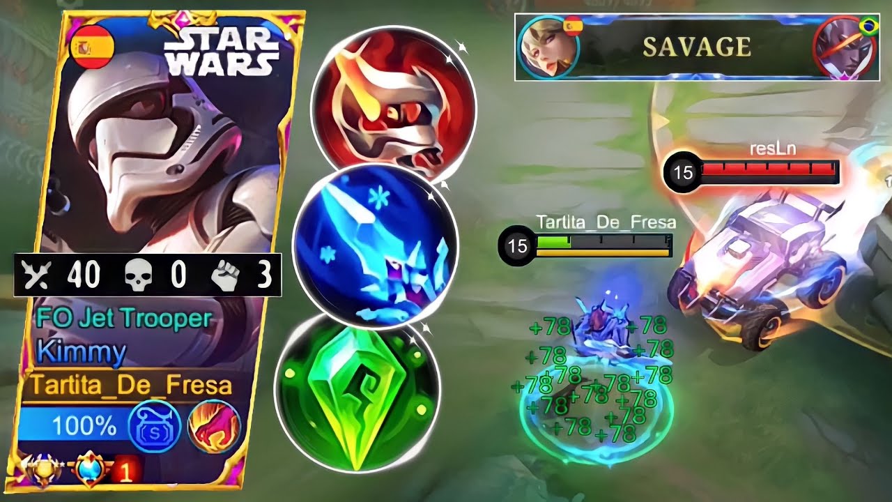 KIMMY USERS, YOU MUST TRY THIS PERFECT BUILD AND EMBLEM FOR ONE SHOT ...