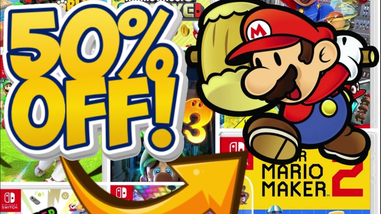 Get Switch Games 50% OFF! ANY SWITCH GAME! - YouTube