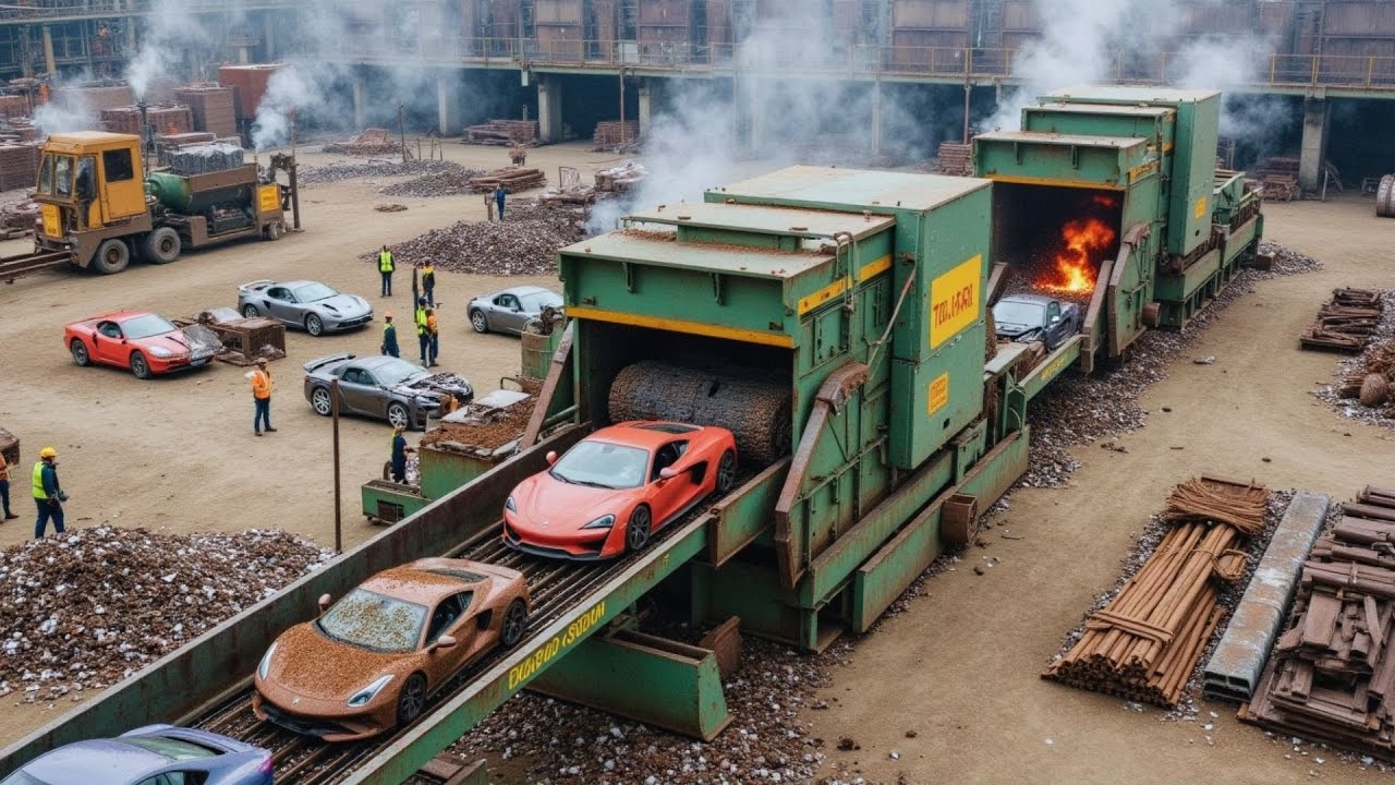 Inside the Recycling Factory – How Millions of Old Cars Recycled Into ...