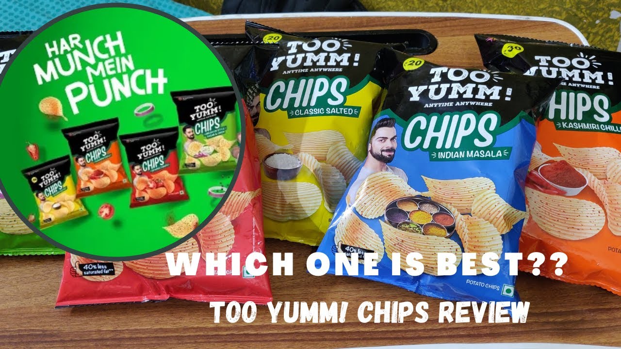 *TOO YUMM* chips review||Why Too Yumm has less fat content|| Potato ...