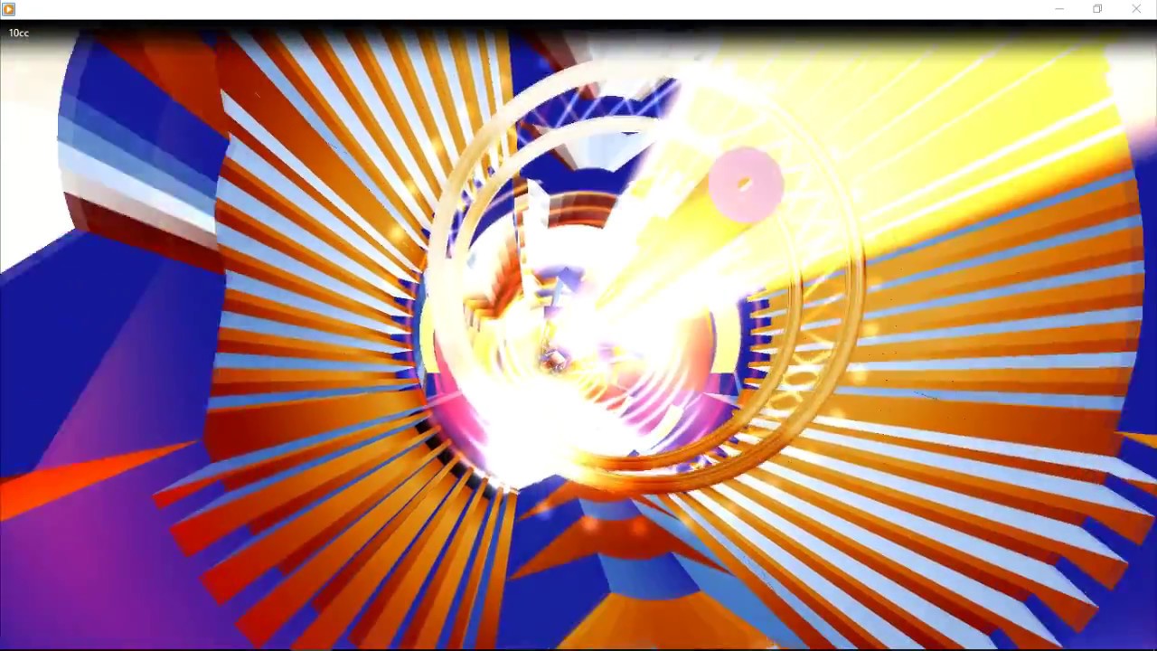 Music Visualization - Good Morning Judge by 10cc - YouTube