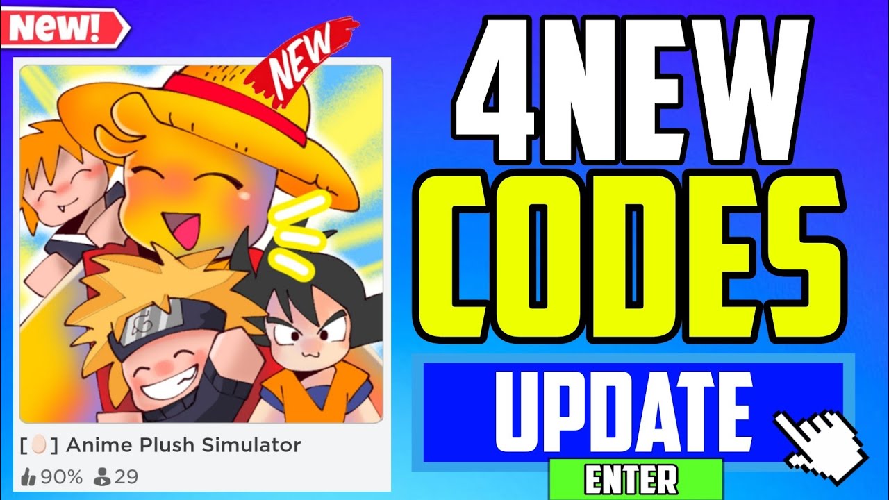 *SECRET UPDATE!* | ANIME PLUSH SIMULATOR CODES - YouTube
