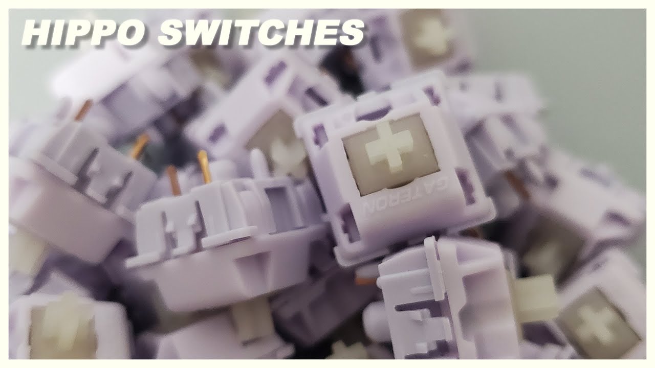 Kineticlabs New Linear Switch : Hippo Switches - YouTube