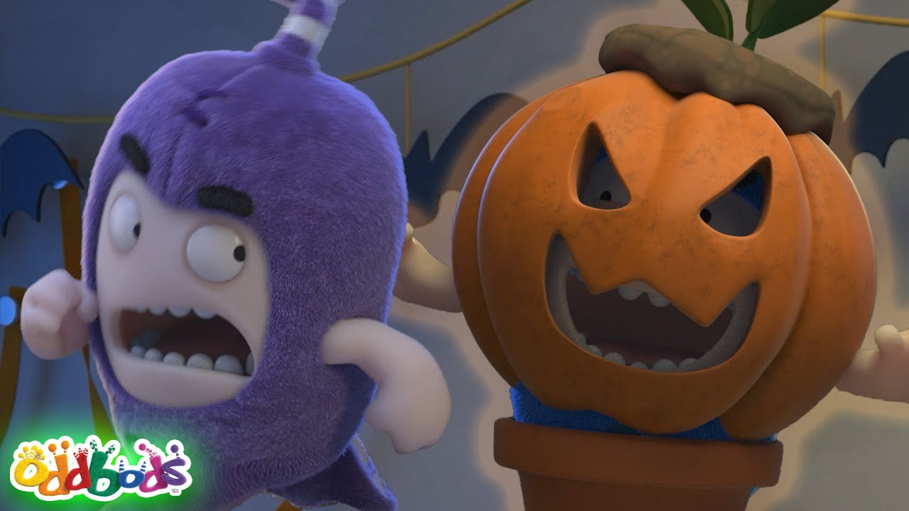 Hectic Halloween Scare! | Oddbods | Spooky Play | Halloween Cartoons ...