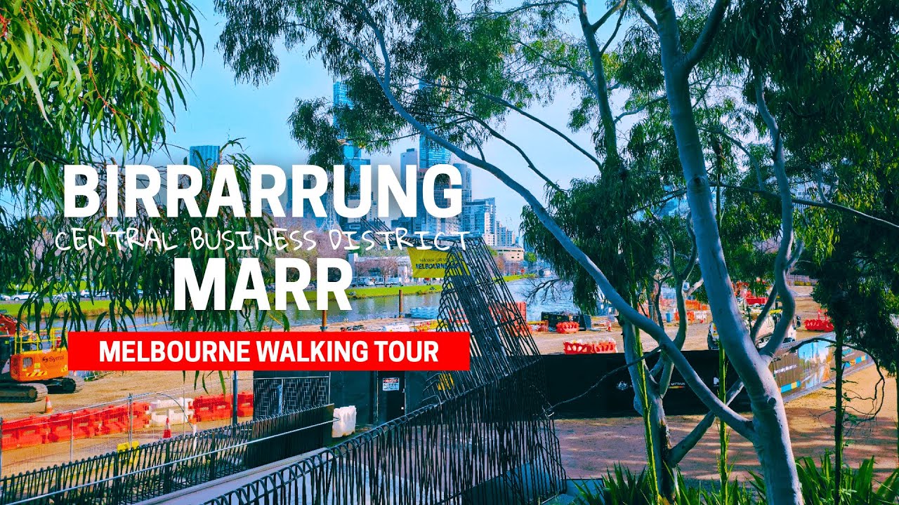 4K HD Melbourne Birrarung Marr CBD Walking Tour - Winter 2025 [CC ...