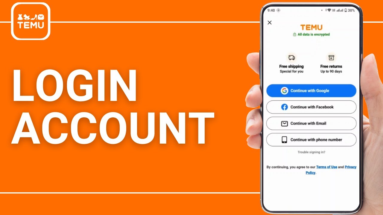How to Login Temu Account | Sign In Temu Online Shopping - YouTube