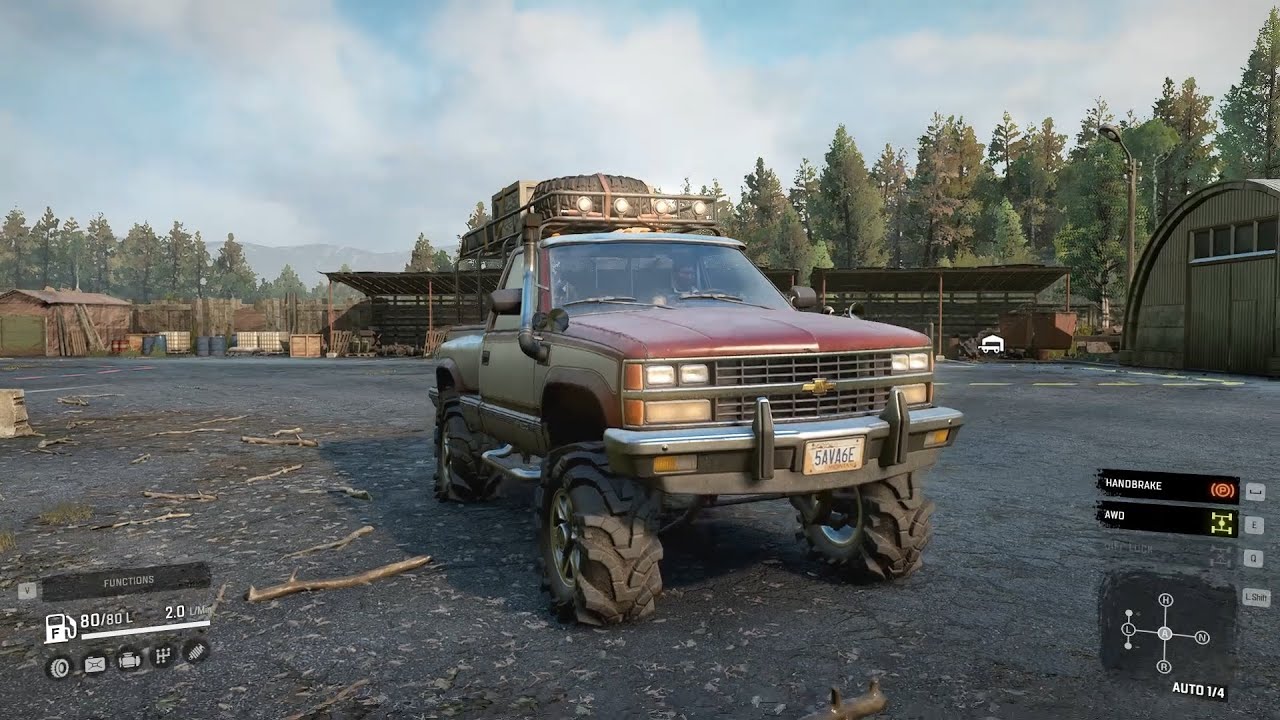 Chevrolet CK1500 fully upgraded | SnowRunner | Gameplay - YouTube
