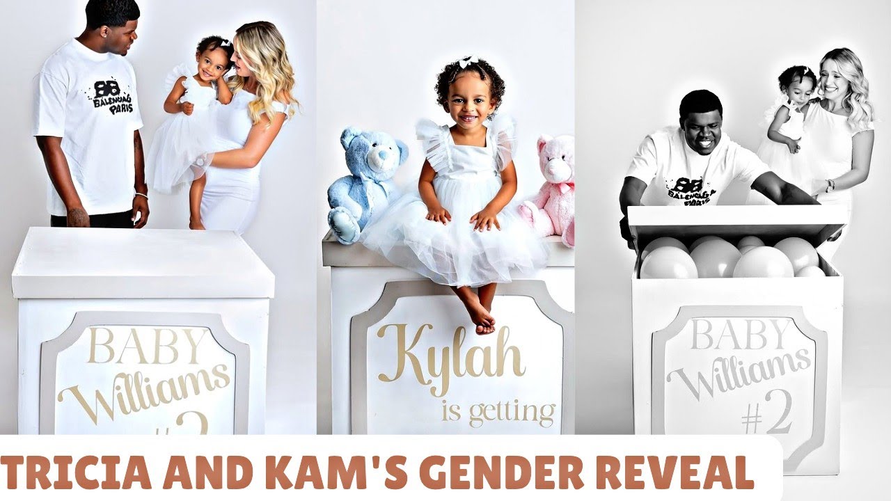 TRICIA AND KAM'S BABY NO 2 GENDER REVEAL!!! - YouTube