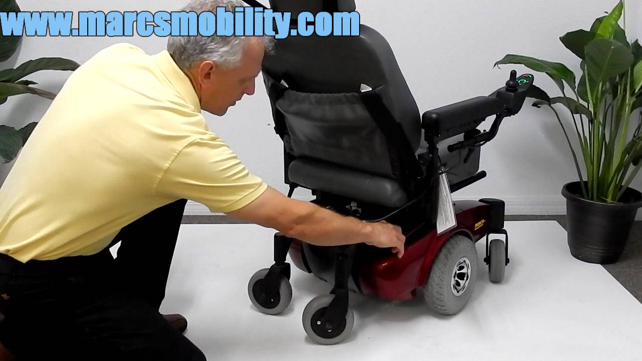 Invacare Pronto M71 Red Like New by Marc's Mobility - YouTube