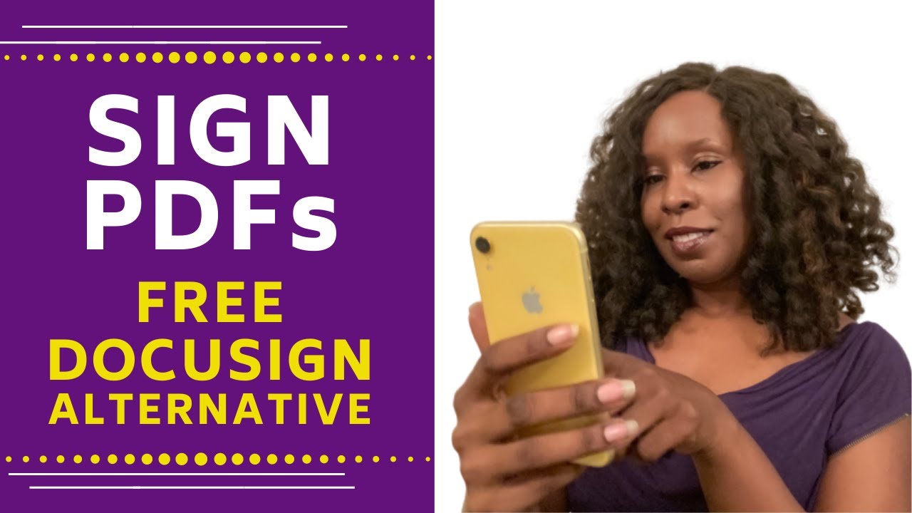 How to Sign PDFs Online for FREE Docusign and Adobe Acrobat Free ...