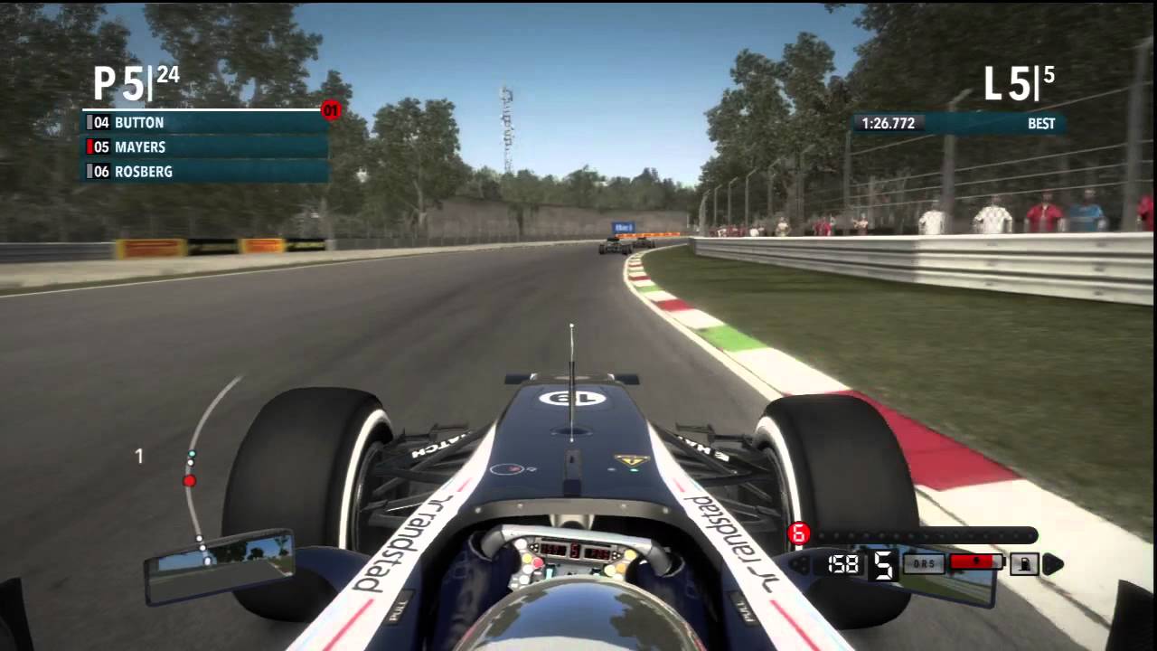 F1 2012 Demo | Challenge Mode Race - Monza - YouTube