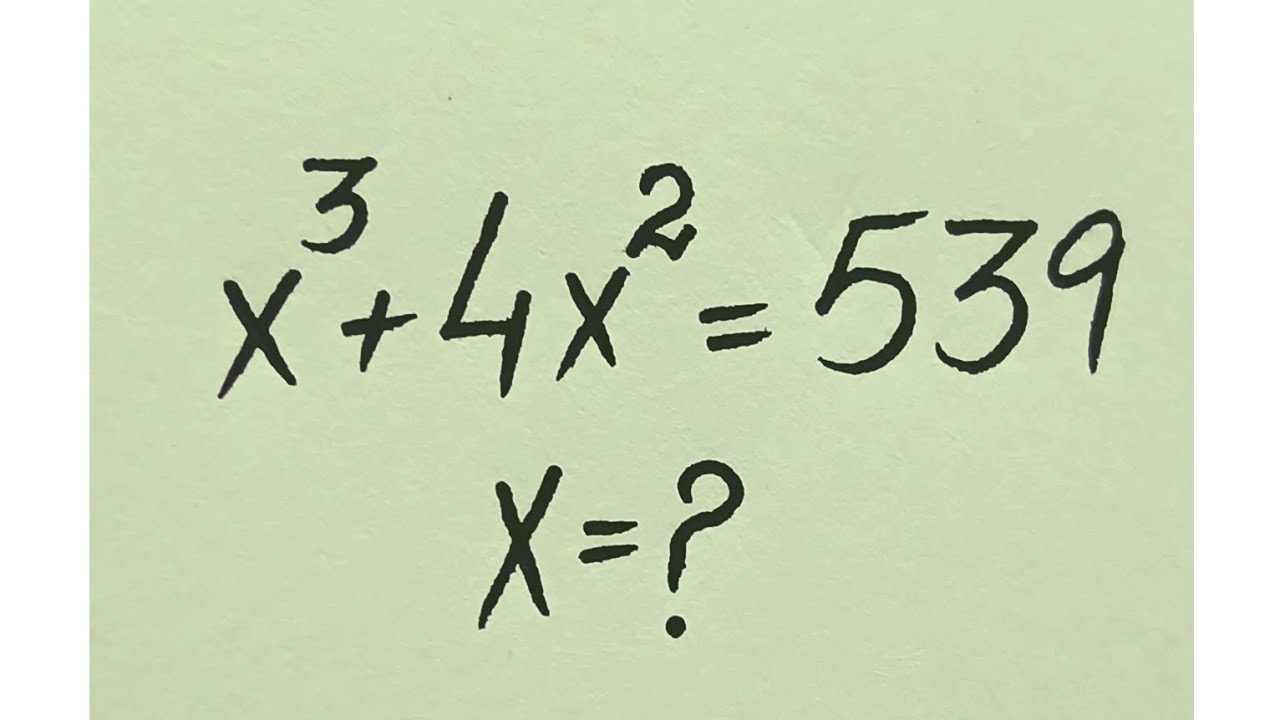 Indian l can you solve this?? l Nice Olympiad Math Problem - YouTube