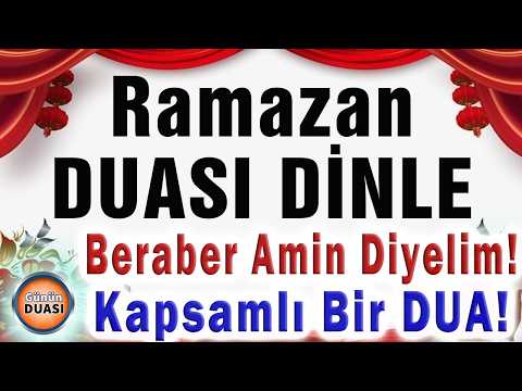 Ramazan-ı Şerif Günün En Güzel Duası Af ve Şifa için Dua Dinle