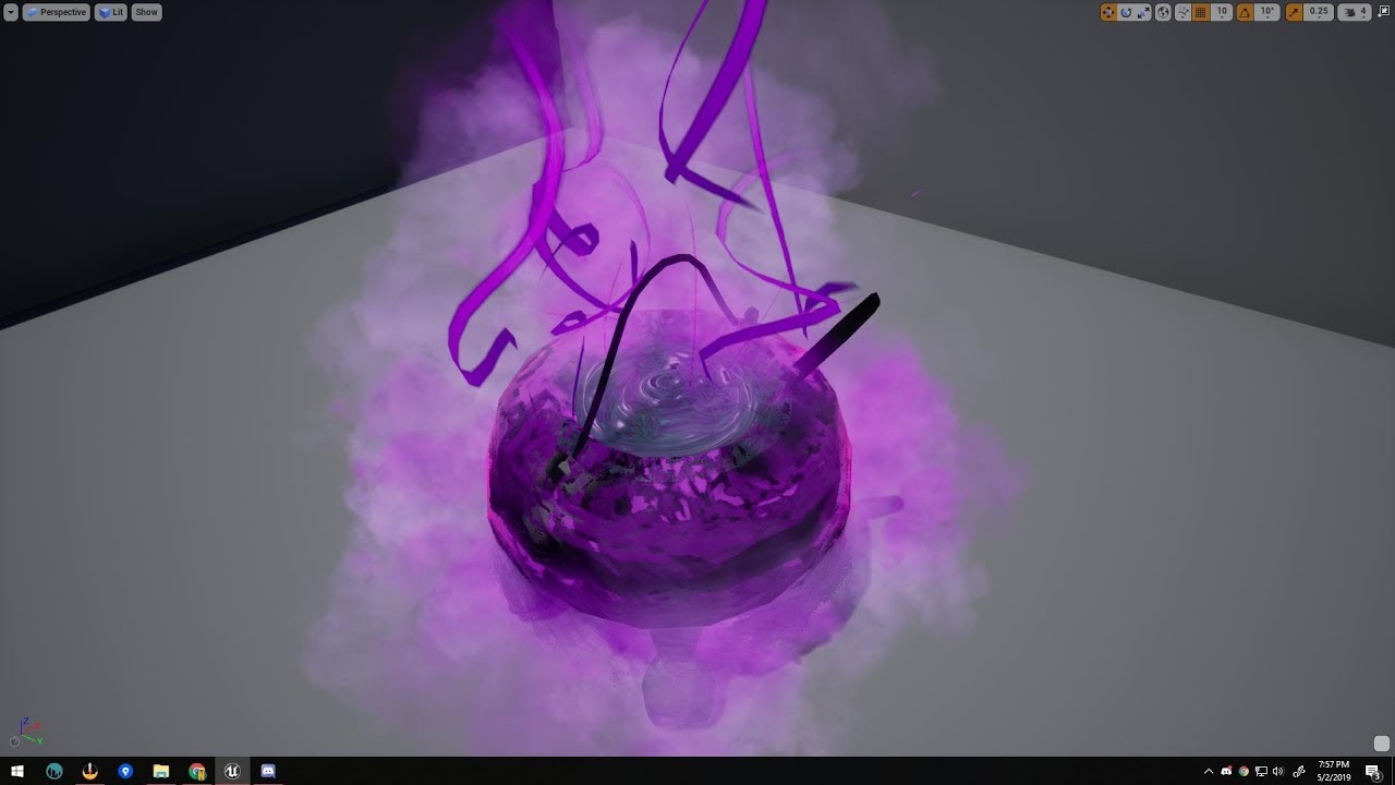 VFX Showcase - Witche's Cauldron - YouTube