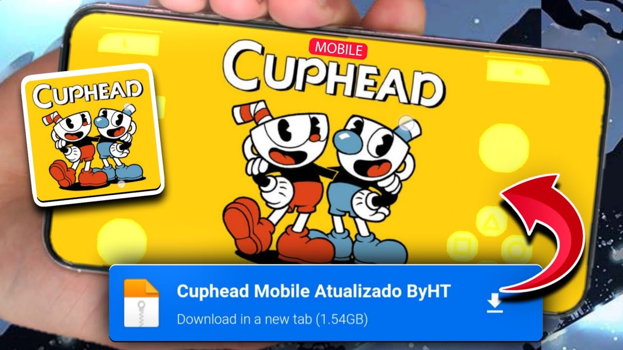 SAIUU! CUPHEAD MOBILE PARA CELULAR 2024 ATUALIZADO - CUPHEAD MOBILE ...