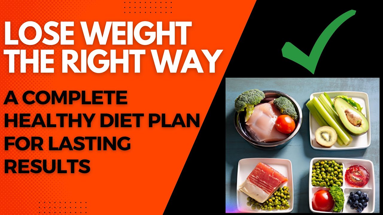 Healthy Diet Plan for Weight Loss|Lose Weight the Right Way - YouTube