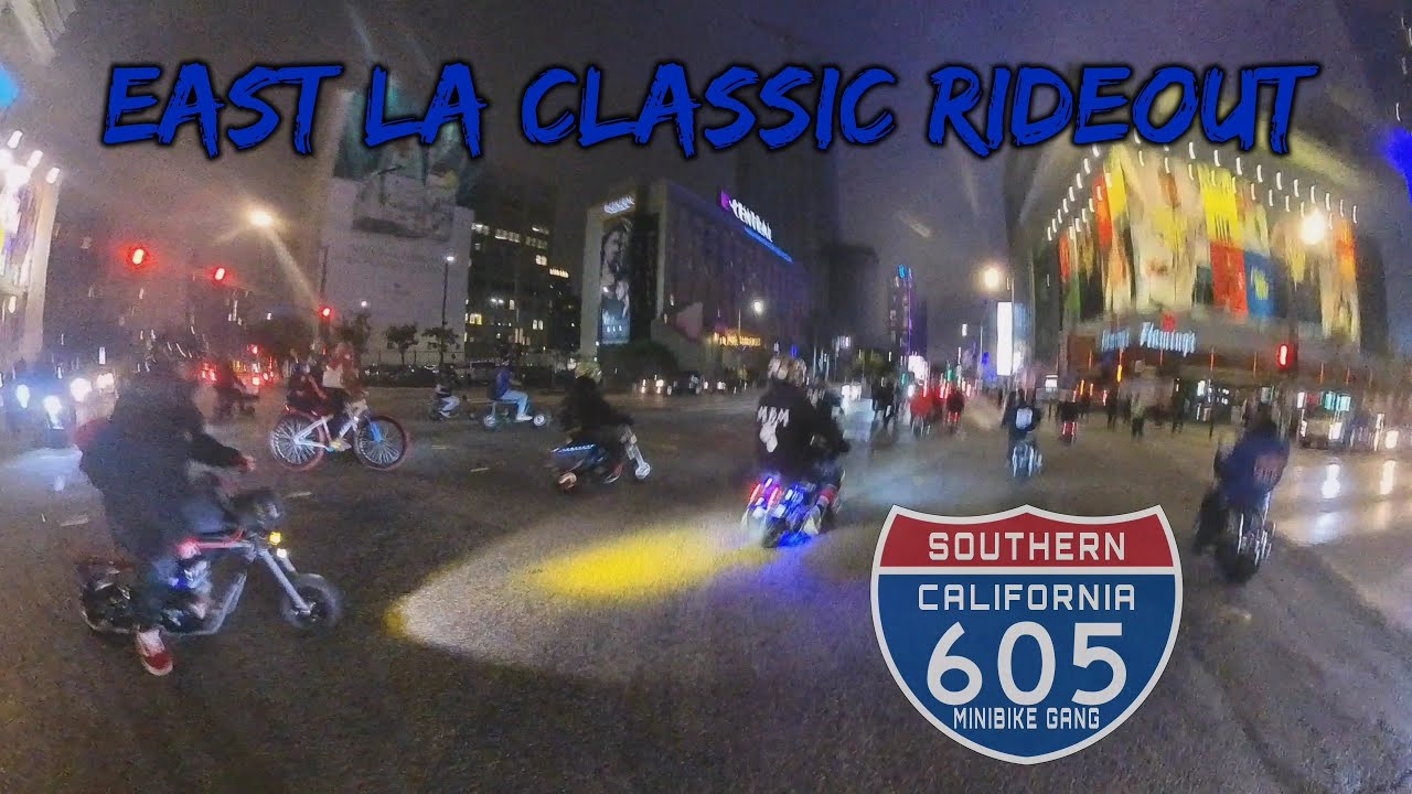 East LA Classic Mini Bike Rideout (REMAKE) - YouTube