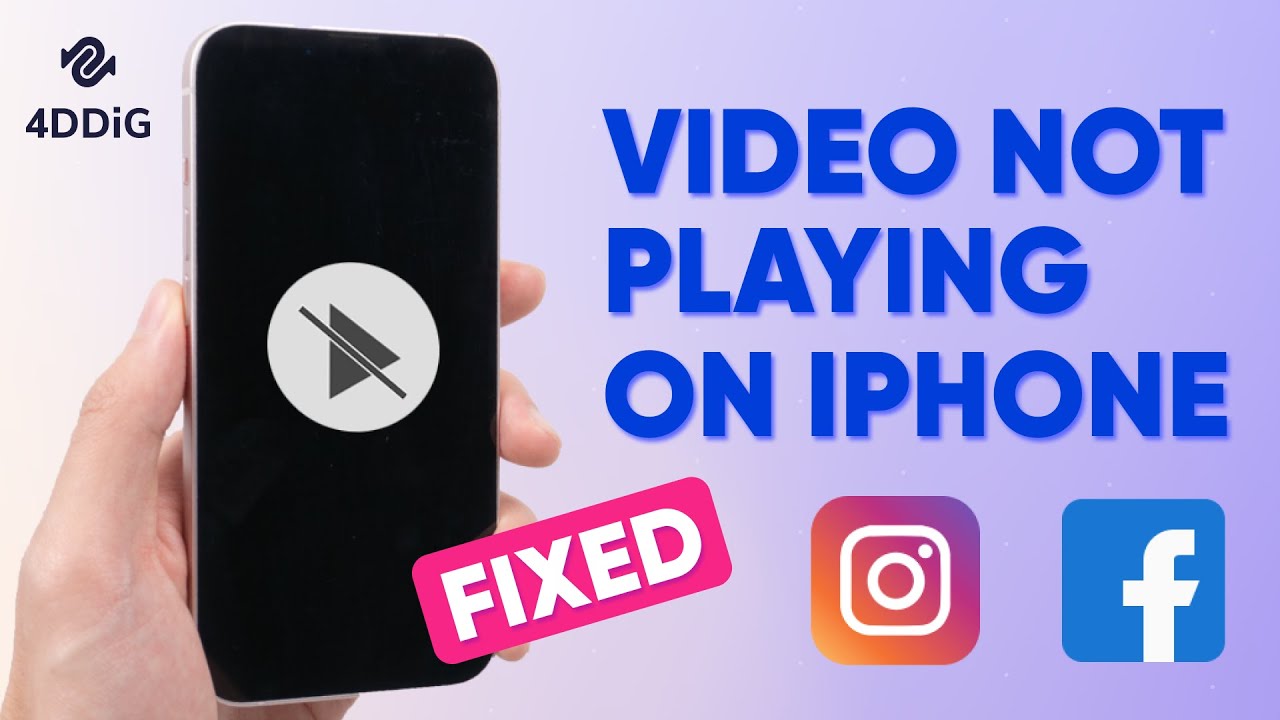 Facebook/Instagram Video NOT Playing on iPhone After Update to iOS 17 ...