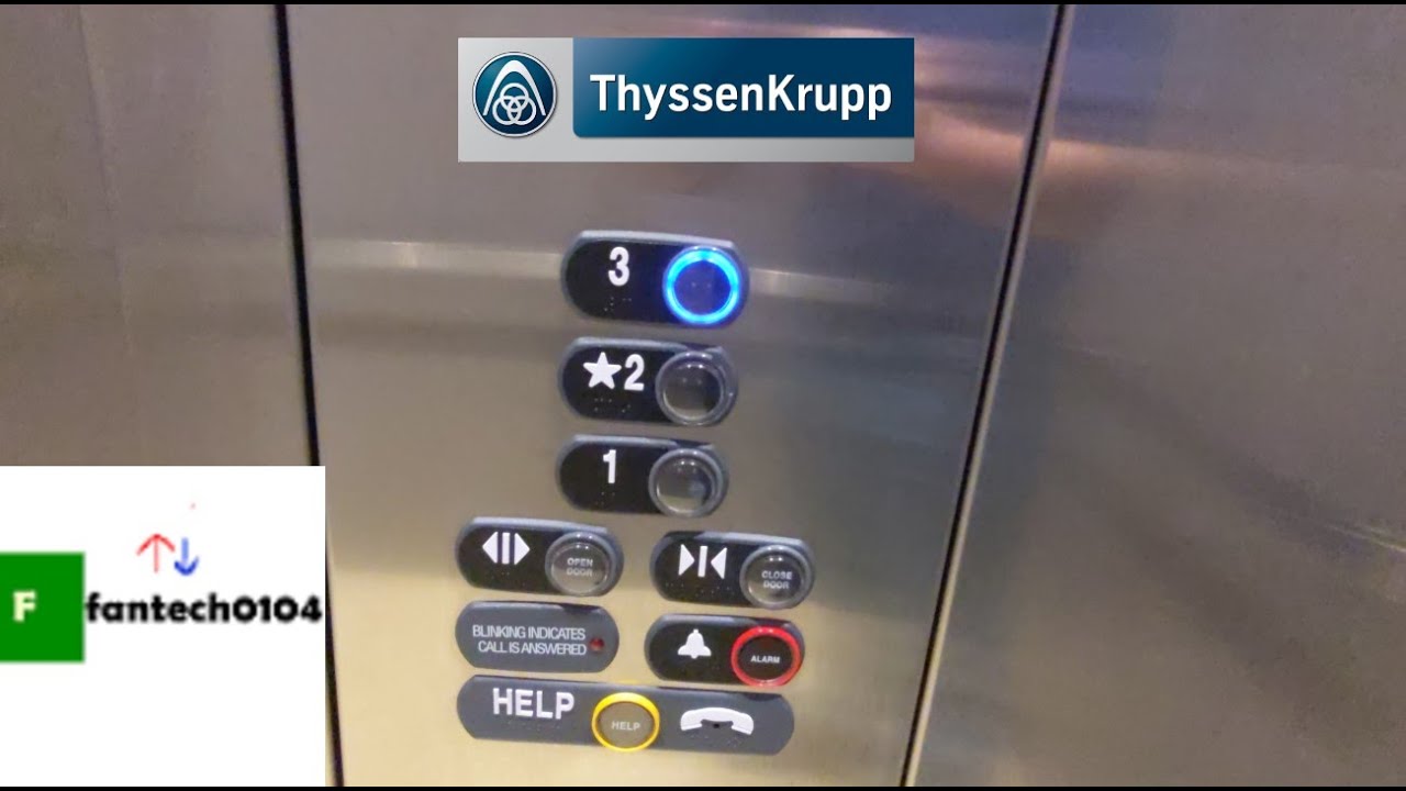 Thyssenkrupp Hydraulic Elevator - Katonah, New York - YouTube