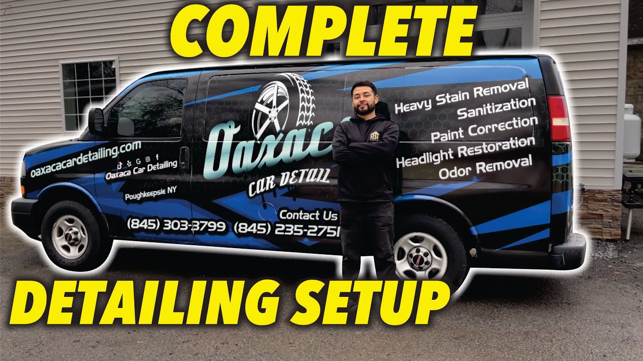 My Complete Mobile Detailing Setup - OAX Detail - YouTube