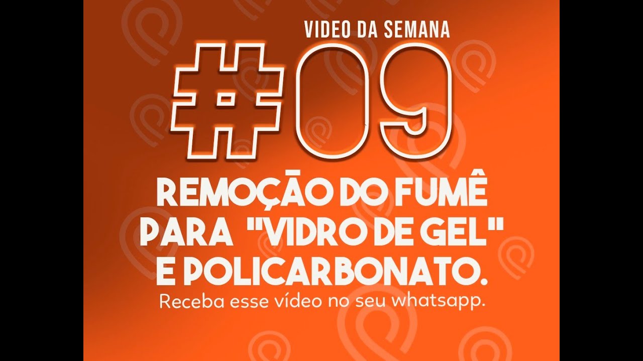 Remoção de Película (Fumê) em carros blindados com vidro policarbonato ...