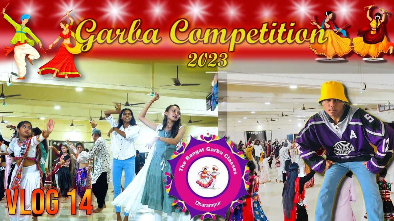 Garba Competition 2023 Dharampur | The Rangat Garba Classes | VLOG 14 ...