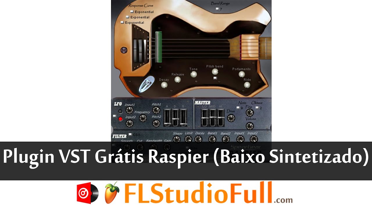 Plugin VST Grátis Raspier (Baixo Sintetizado) - YouTube