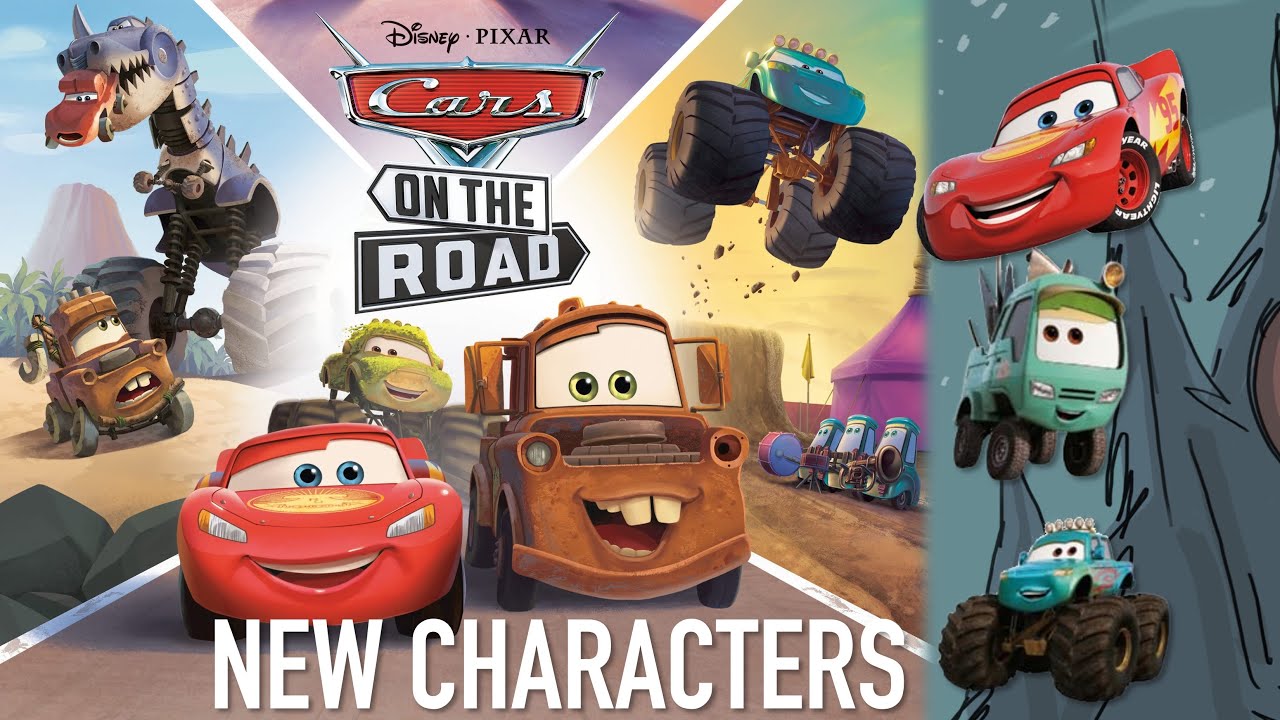 Disney+ Cars on the Road Series - New Characters Revealed (Monster ...