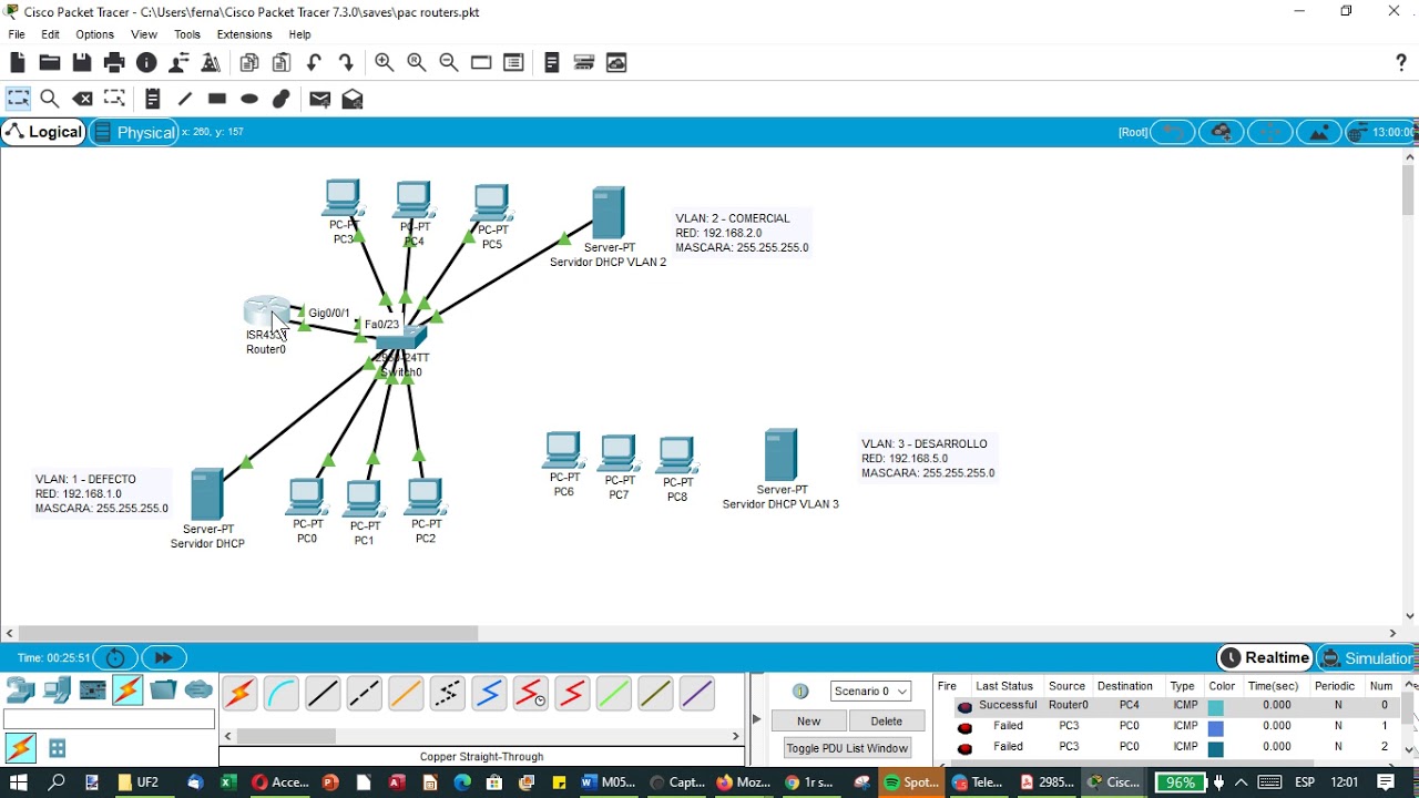Router intern amb Packet Tracer - YouTube