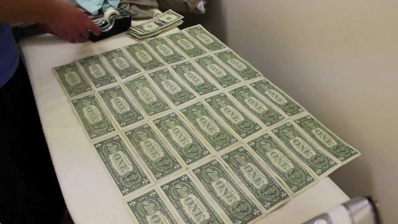 Money Wall Background TimeLapse - YouTube