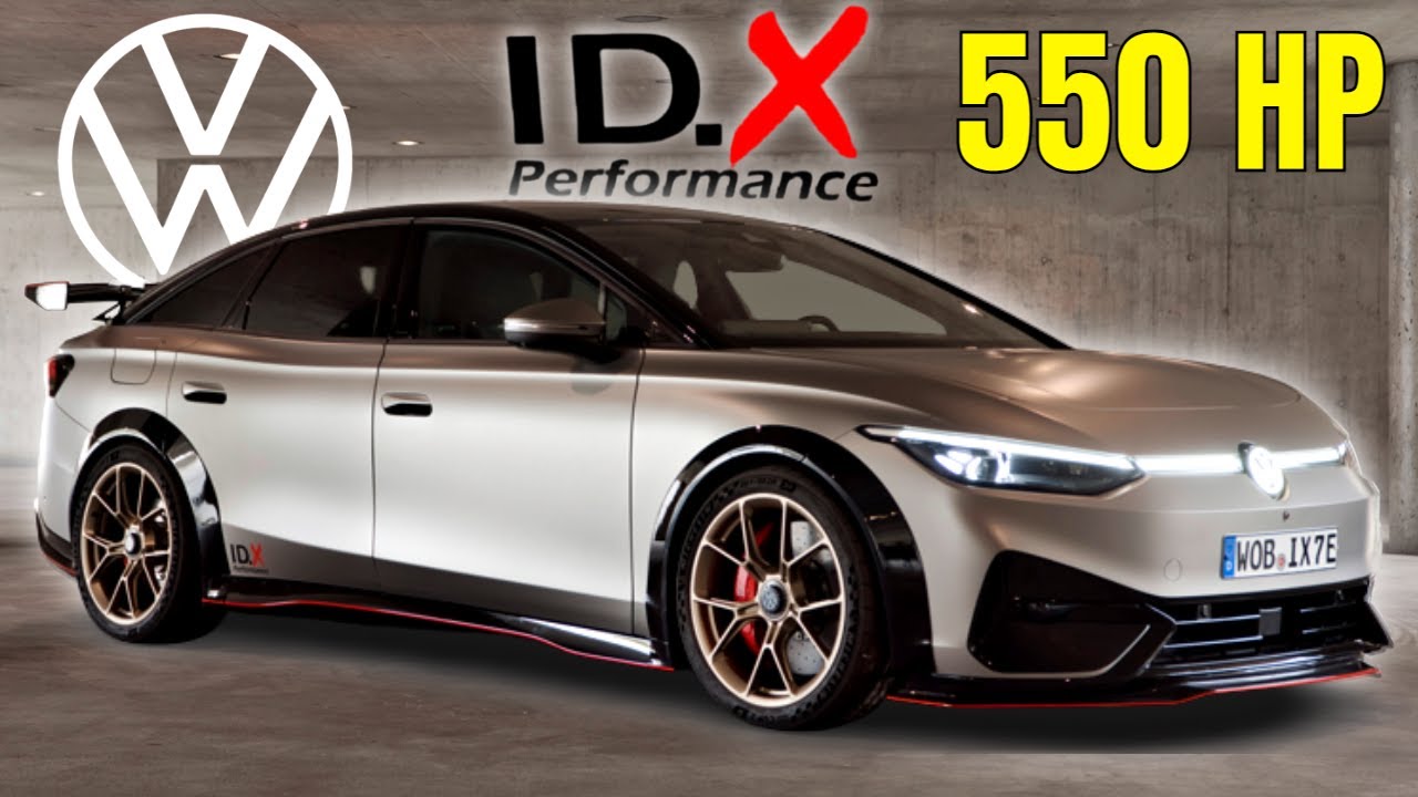 Volkswagen ID. X Performance Concept Revealed With 550 Horsepower - YouTube