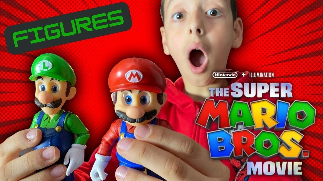 The Super Mario Bros Movie Figures!!! UNBOXING - YouTube