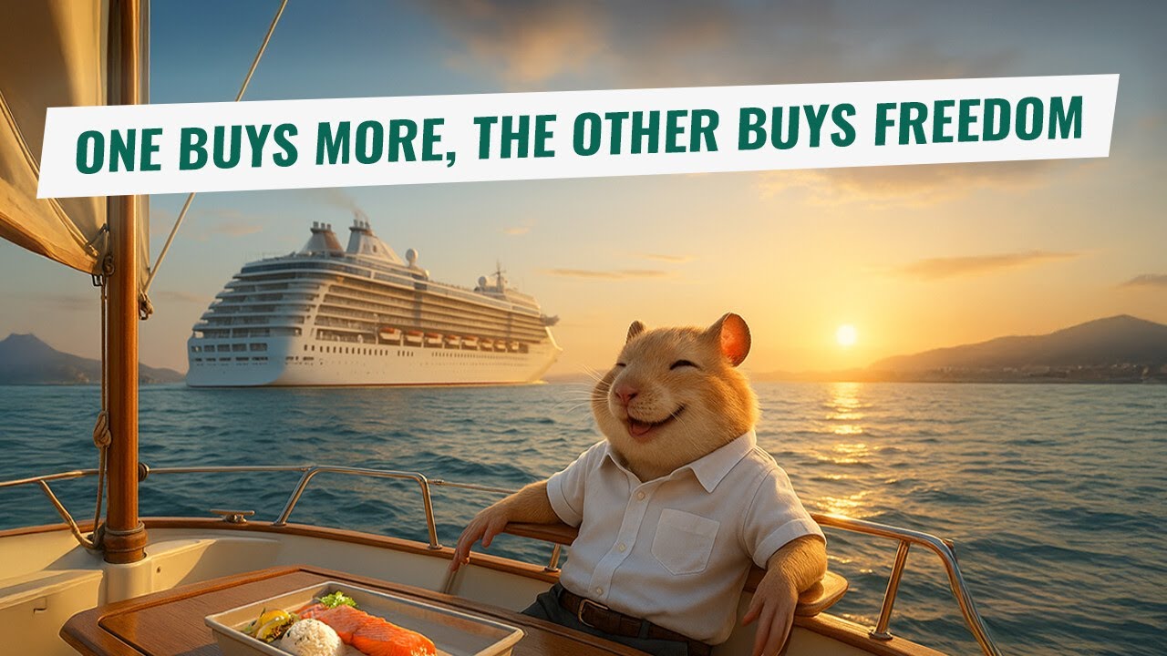 Hamster Feed: Rich VS Financially Independent - YouTube