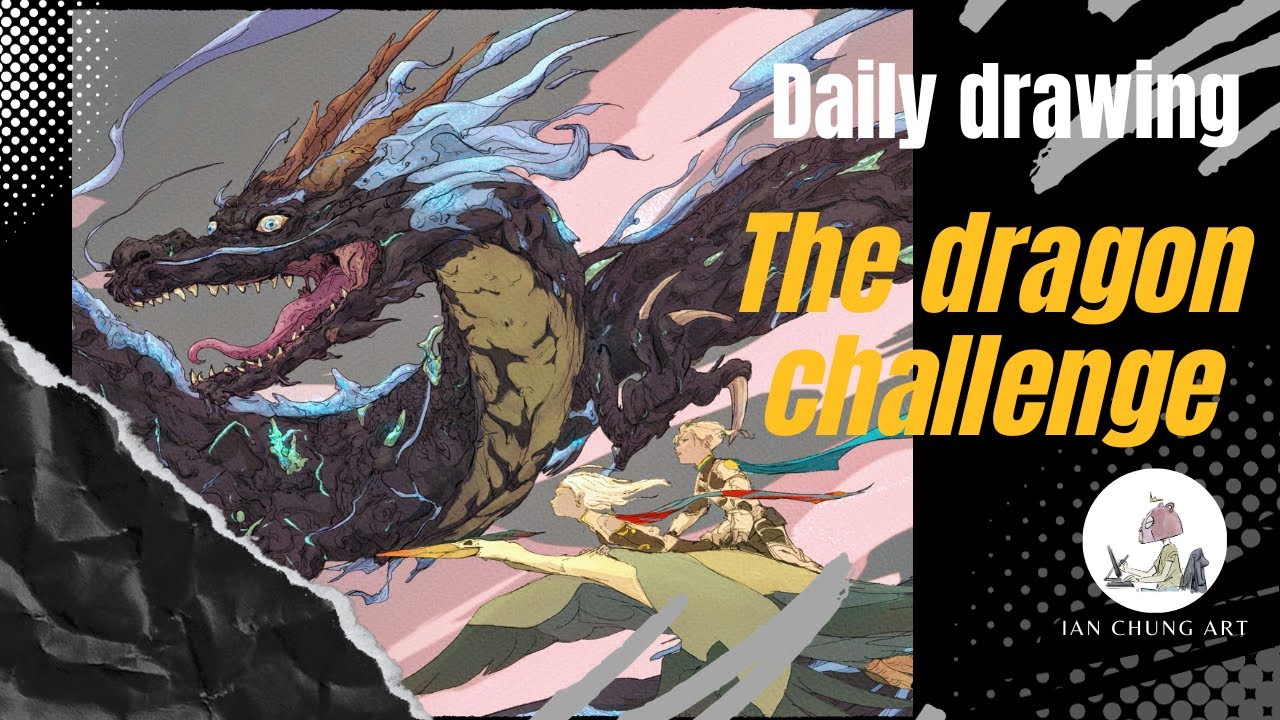 Daily drawing: The Dragon Challenge - YouTube