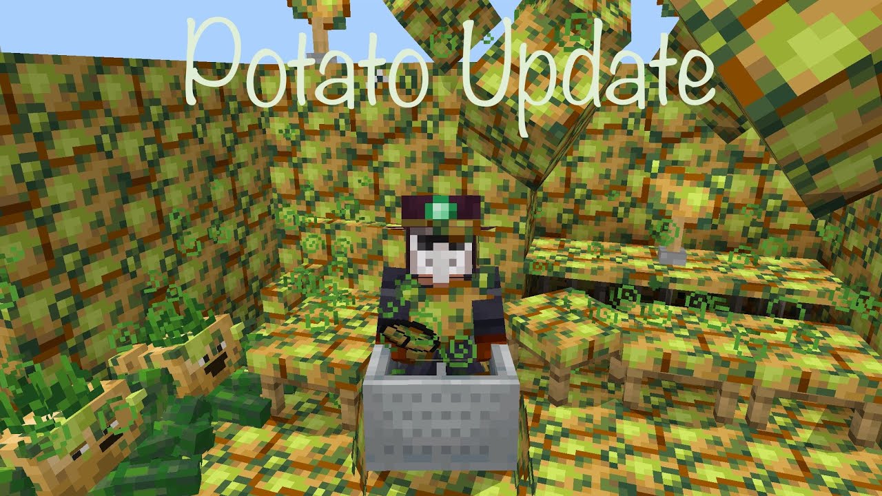 Potato’s, Potatoes, and Pota-carts? April Fools Update of Minecraft ...