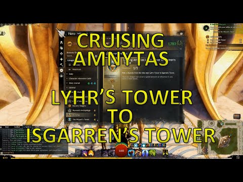 GW2 - Amnytas Cruising: Lyhr's Tower to Isgarren's Tower Achievement ...