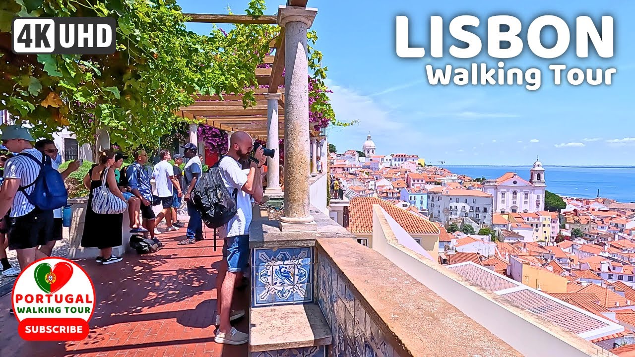 🇵🇹 [4K WALK] Alfama Lisbon Portugal Walking Tour 2023 - With Captions ...