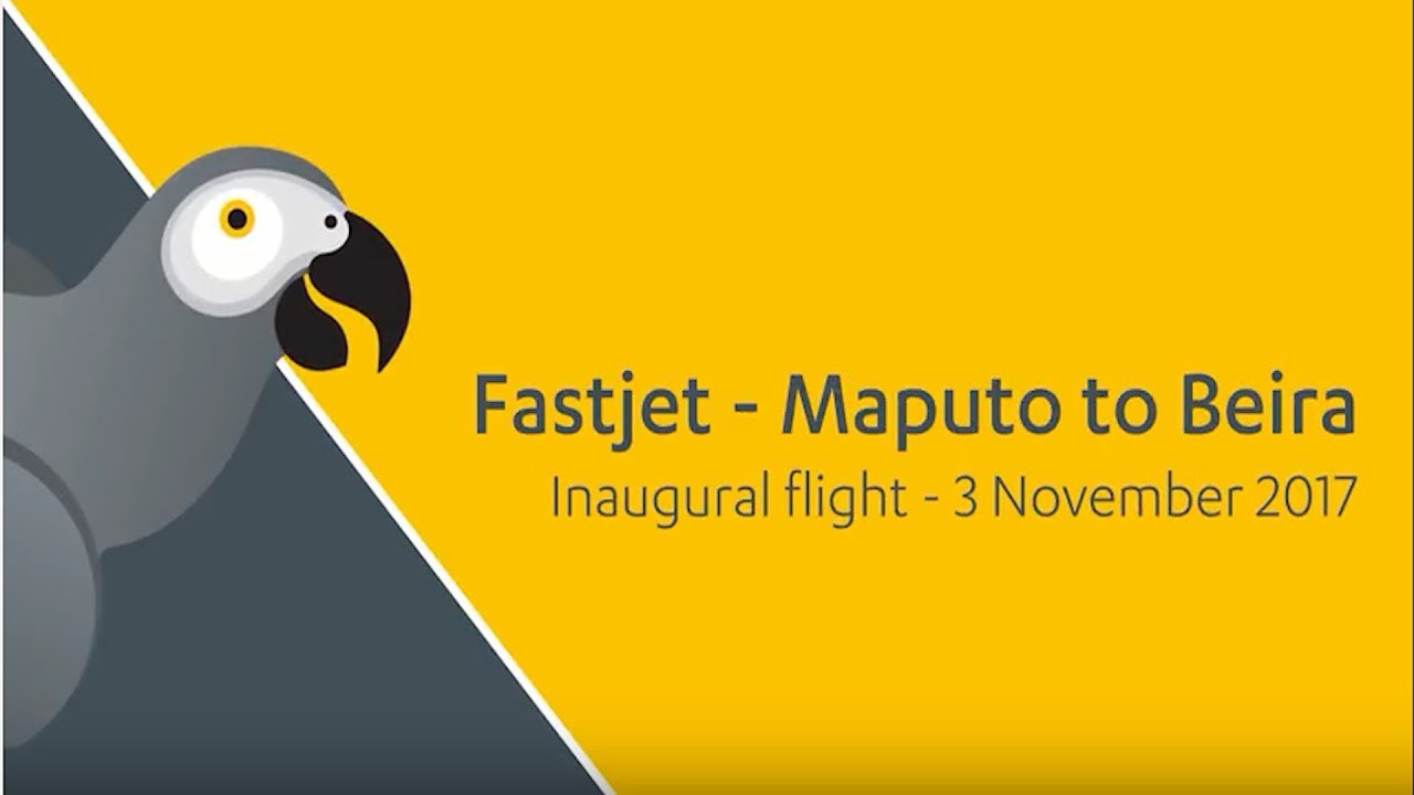 fastjet launches its brand in Mozambique - YouTube