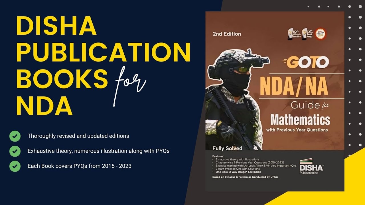 DISHA PUBLICATION Books for NDA/NA Exam | Detailed Information ...