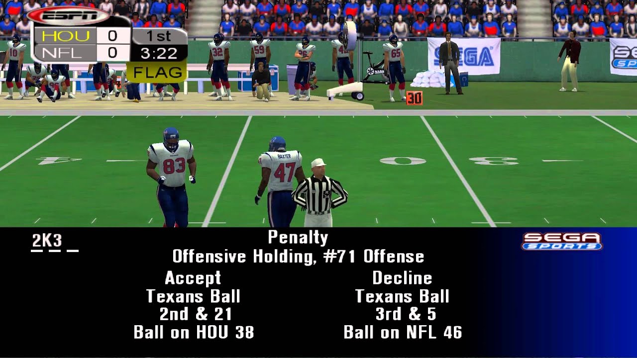 Dolphin Emulator 4.0.2 | NFL 2K3 [1080p HD] | Nintendo GameCube - YouTube