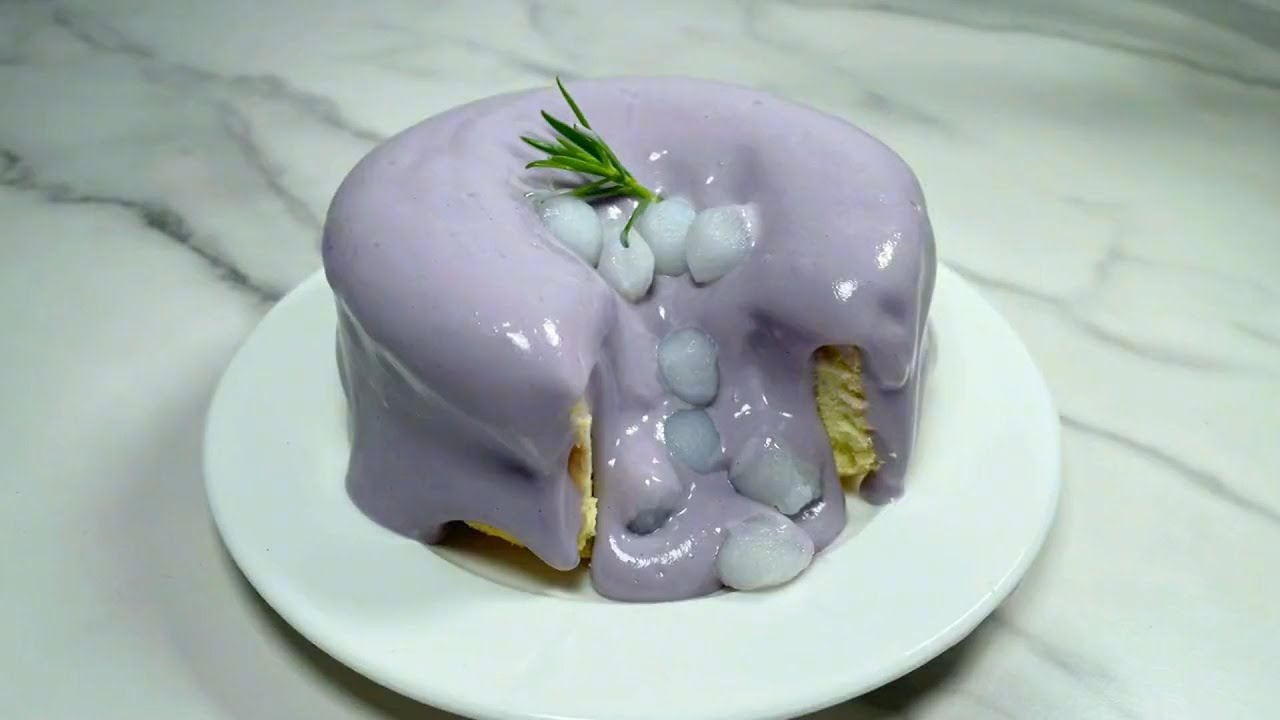 Taro Pudding Cake Recipe | No need to spread, flavorful but not greasy ...