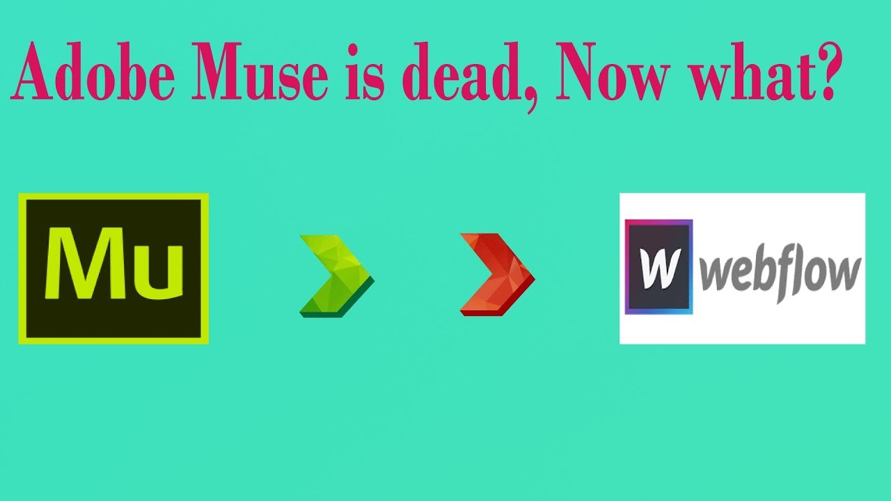 Adobe Muse is Dead, Now What?? - YouTube