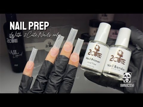 How to pre nails tutorial for beginners - YouTube