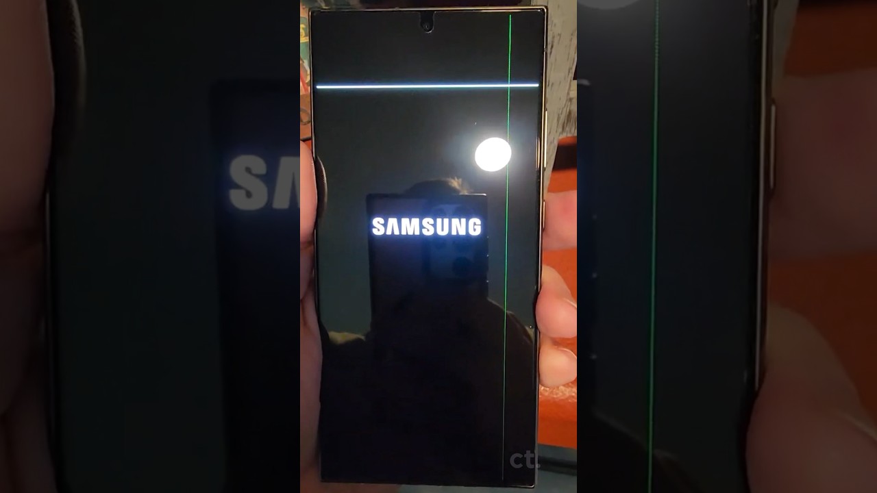 Samsung Galaxy S24 Ultra Green Lines on Display! - YouTube