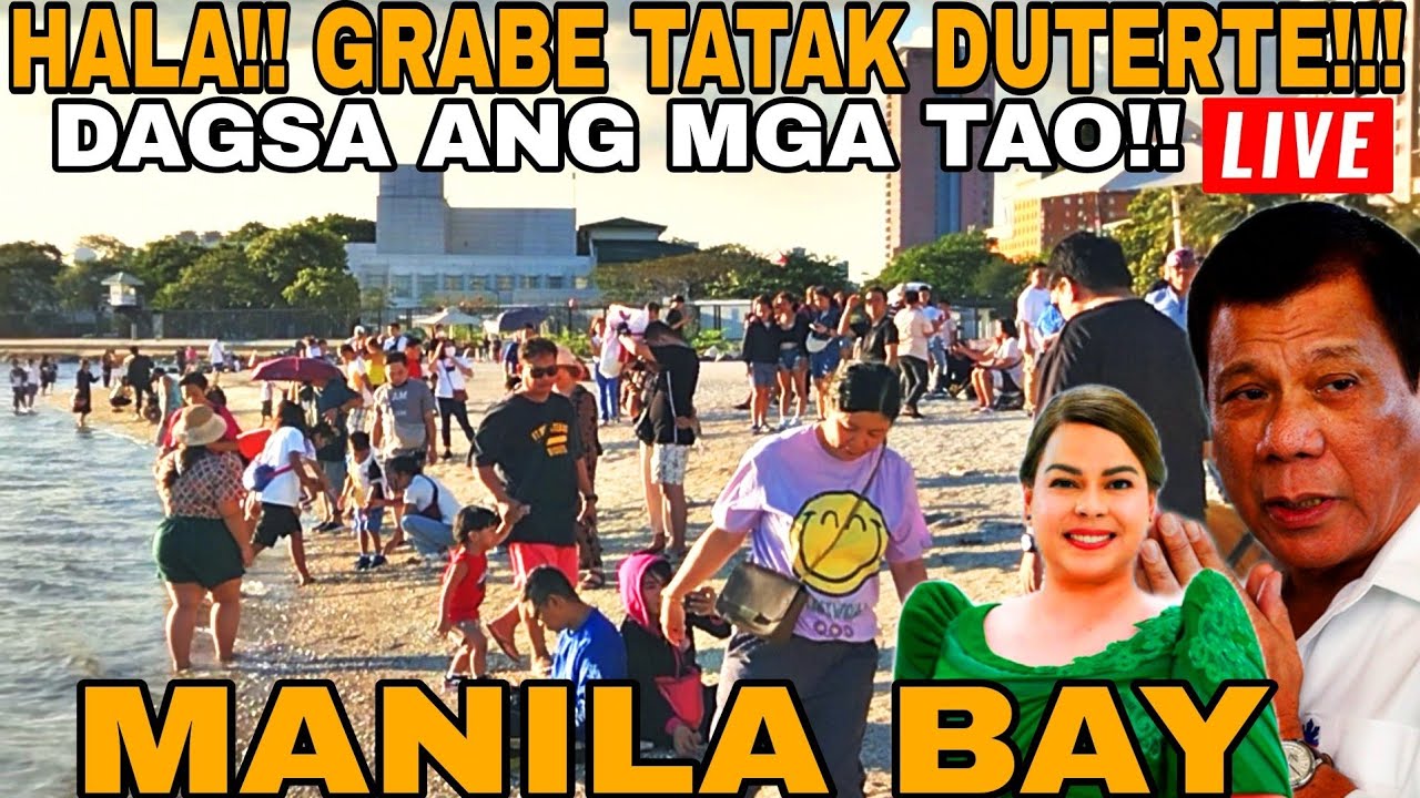 LIVE NOW TATAK DUTERTE MANILA BAY UPDATE TODAY APRIL 21,2024 - YouTube