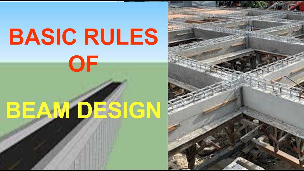Important rules to design a beam.| Beam - YouTube
