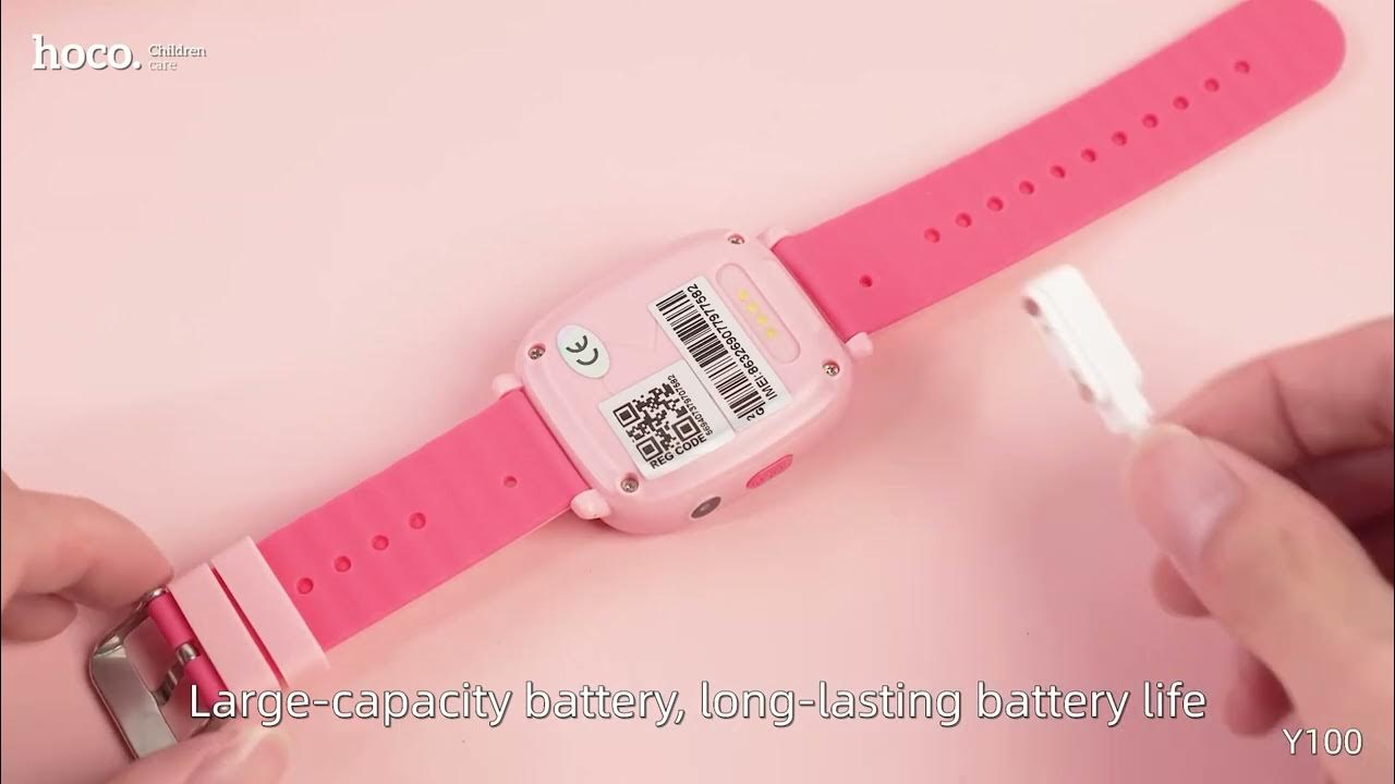 Дитячий годинник Smart watch Hoco Y100 2G (Підтримка дзвінка) - YouTube